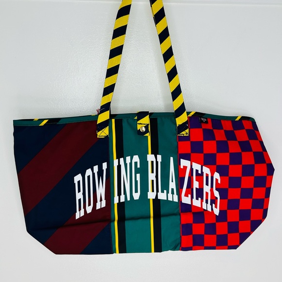 Rowing Blazers | Bags | Rowing Blazers X Target Rugby Stripe Tote Bag ...